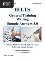 IELTS General Writing Task 1 Samples | PDF