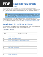 How To Export All Ledger Details From Tally To Excel Column-Wise Without Customisation | PDF ...