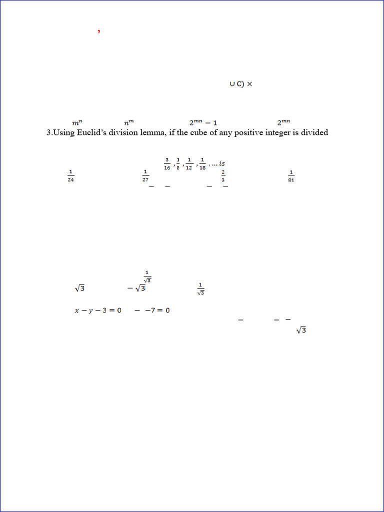 10th Maths Padasalai Centum Special Question Paper English Medium PDF Download | PDF ...