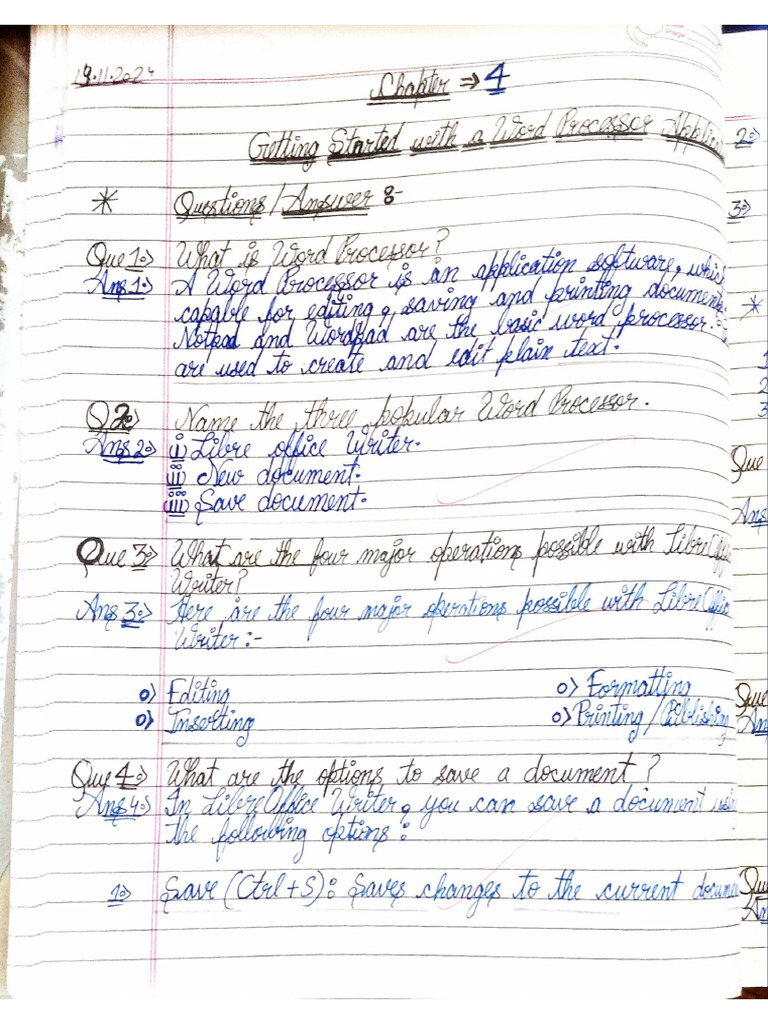 CH 4 and 5 Information Technology Class 9th | PDF