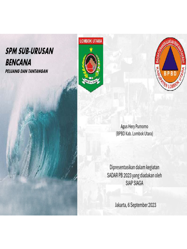 Materi Paparan - Agus Hery Purnomo | PDF