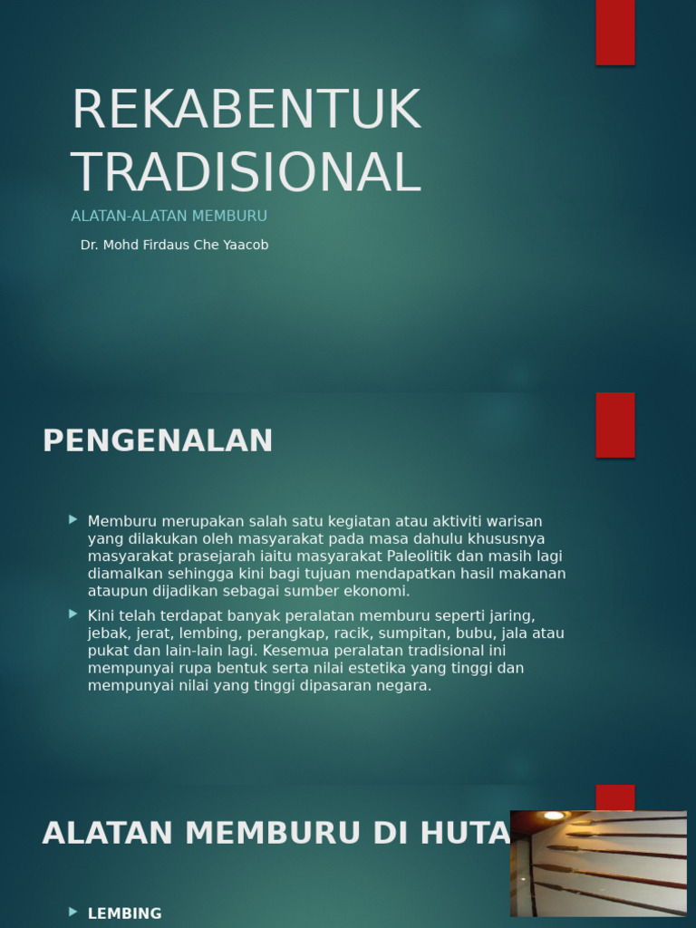 Minggu Ke 6 Peralatan Memburu | PDF
