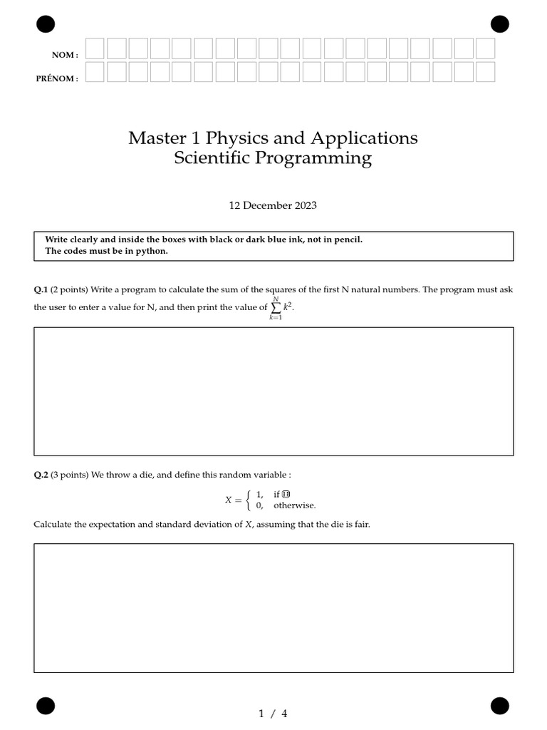 Sample | PDF | Standard Deviation | Mathematics