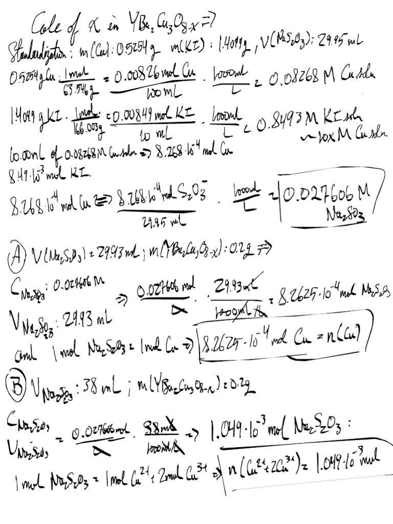 Lab 4-5 Calculation of Delta in YBCO | PDF