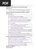 NBA Accreditation Criteria Overview | PDF