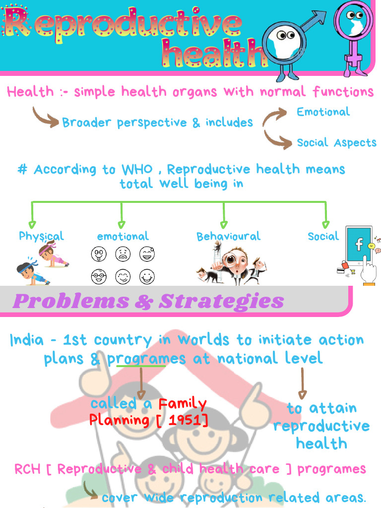 Reproductive Health Strategies in India | PDF | Birth Control | In ...