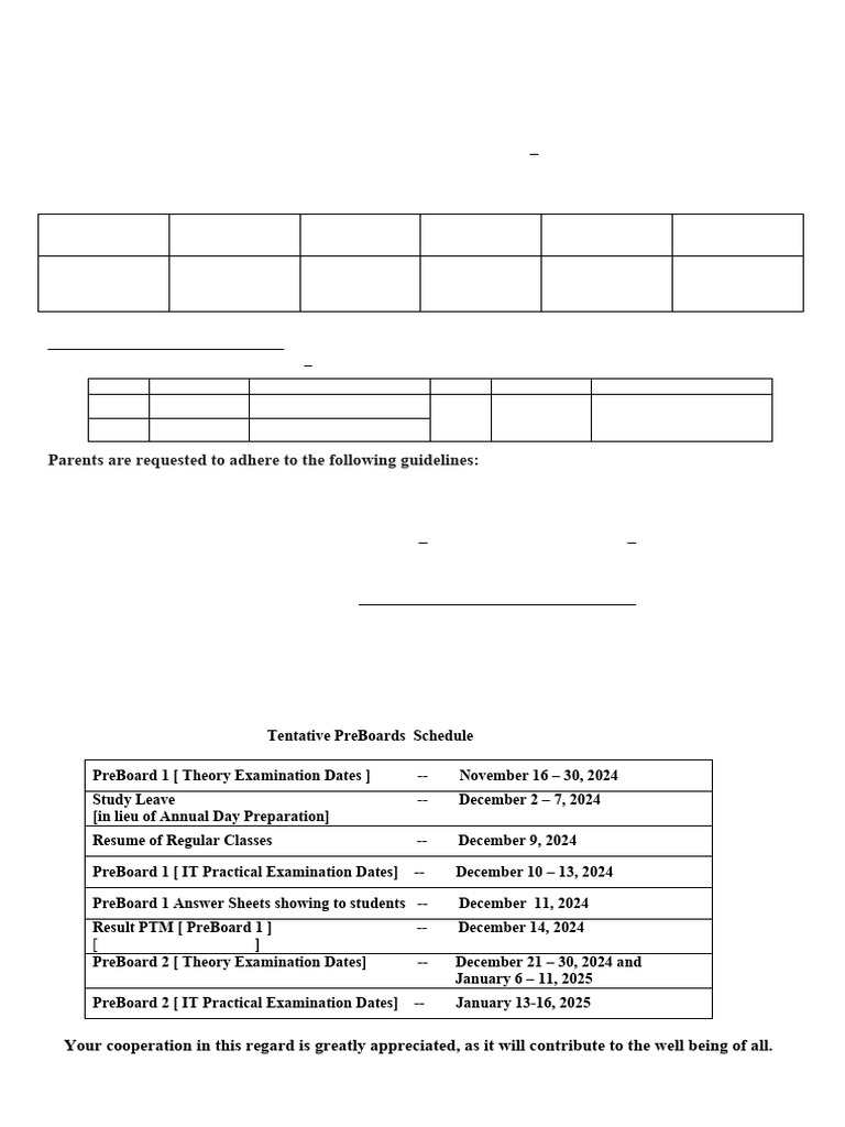 Pb1 x Datesheet 2024 | PDF | Qualifications