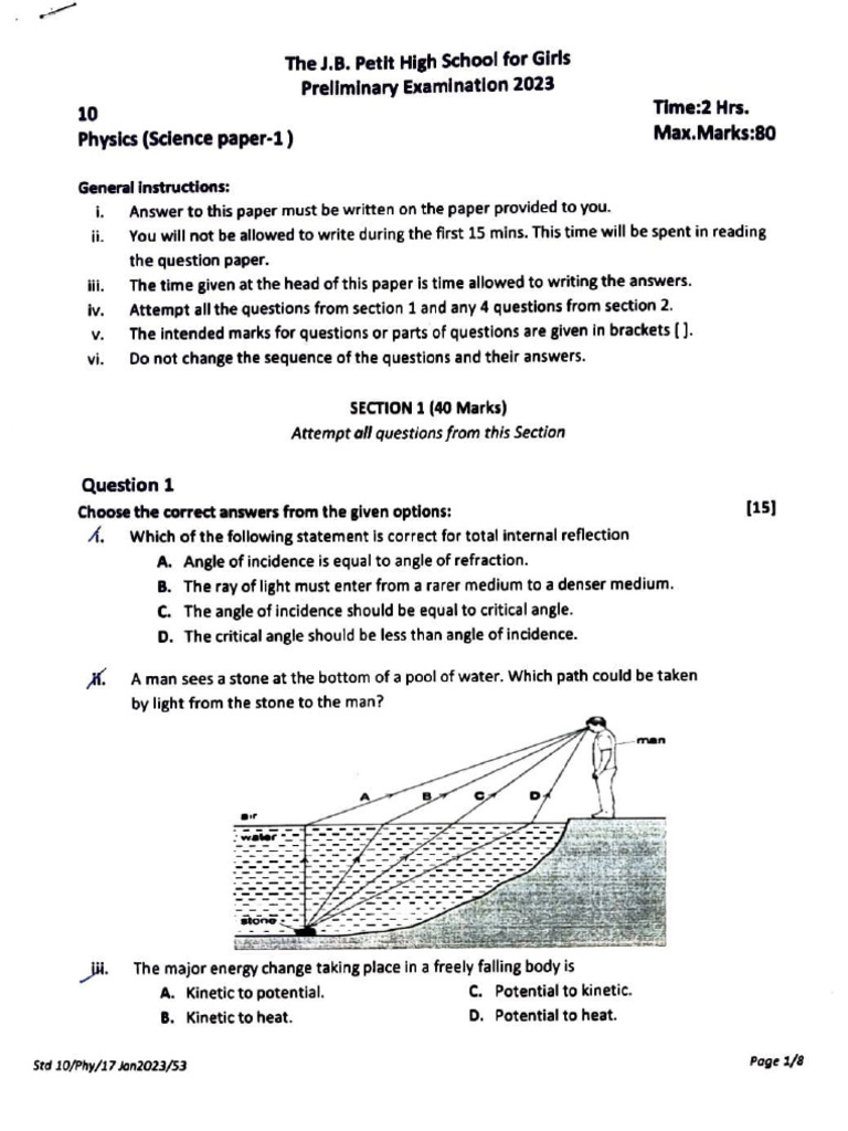 J.B Petit Physics | PDF | Scientific Phenomena | Physical Quantities