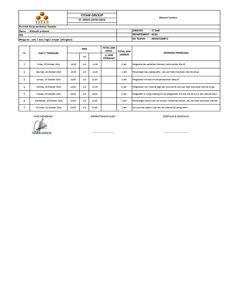 FORM SPL Minggu 4 | PDF