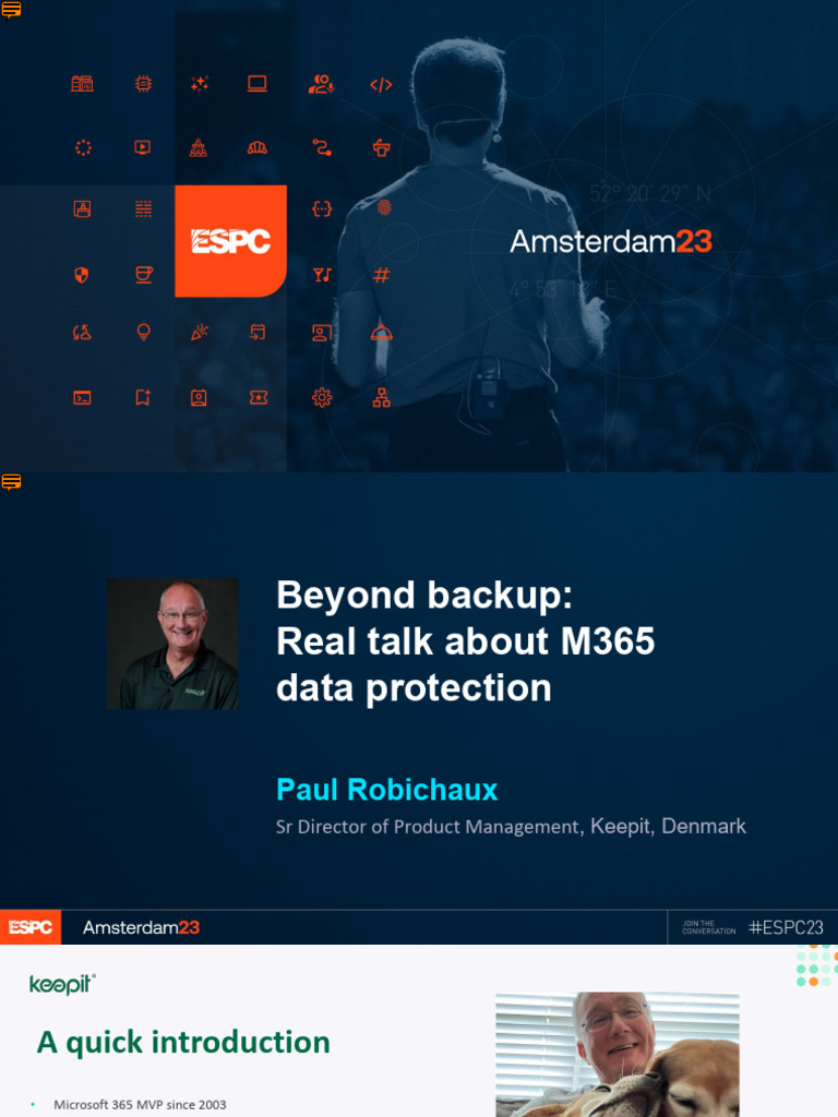 T9 - Beyond The Backup - Real Talk About Microsoft 365 Data Protection | PDF | Backup | Computer ...
