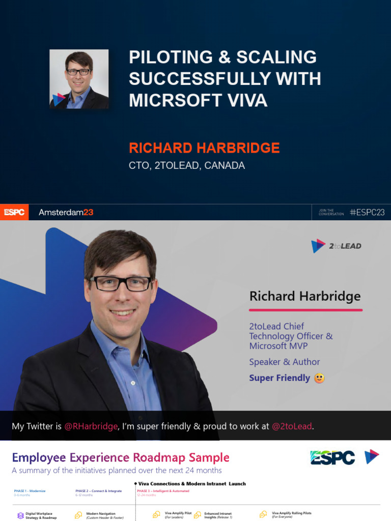 T6 - Piloting & Scaling Successfully With Microsoft Viva | PDF | Share ...