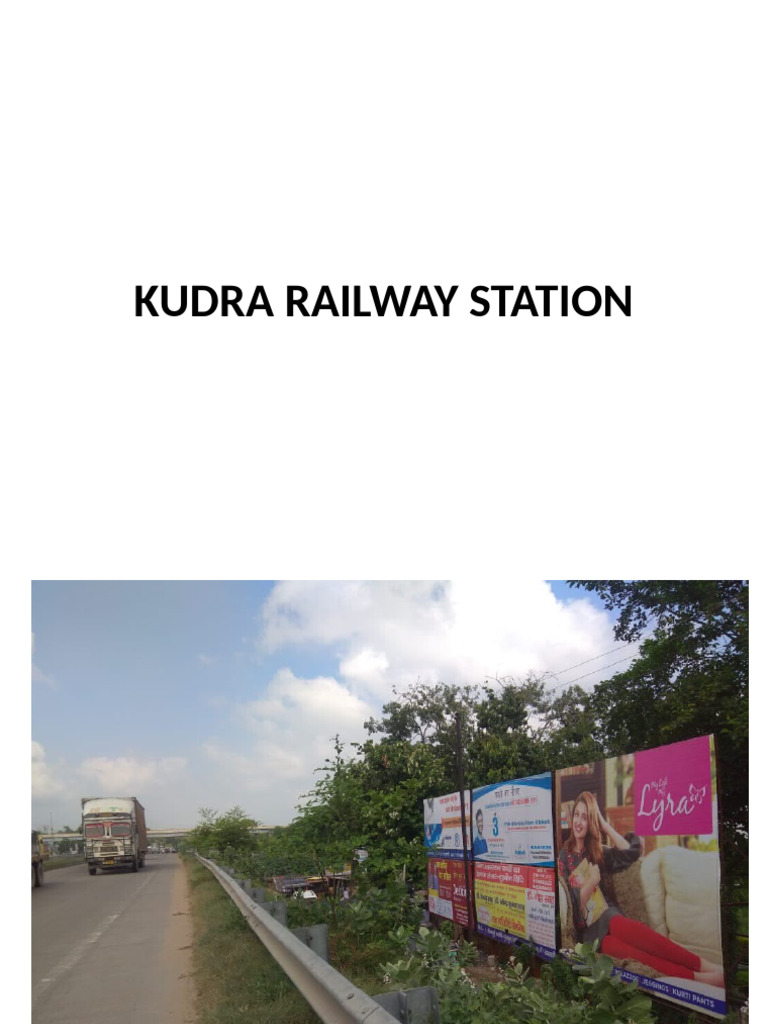 Kudra Railway Station | PDF