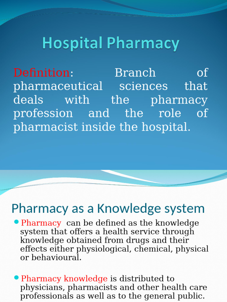 Lecture 1&2 | PDF | Pharmacy | Medicine