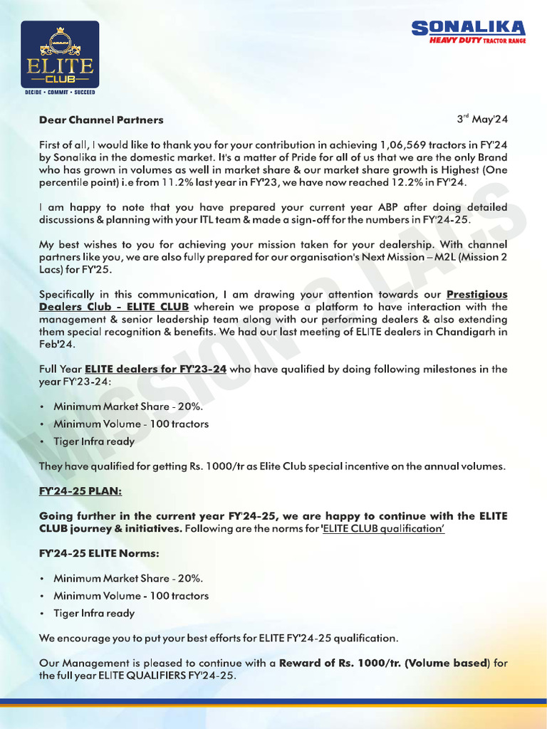 English Elite Letter | PDF