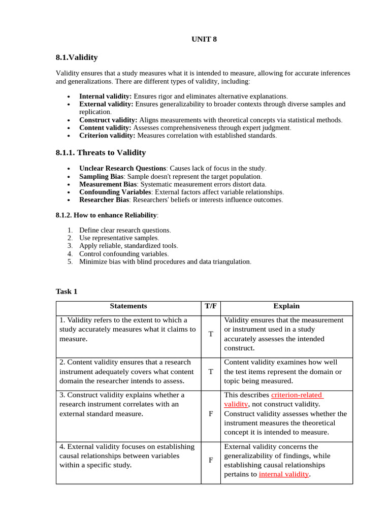8,9,10 | PDF | Validity (Statistics) | Confounding