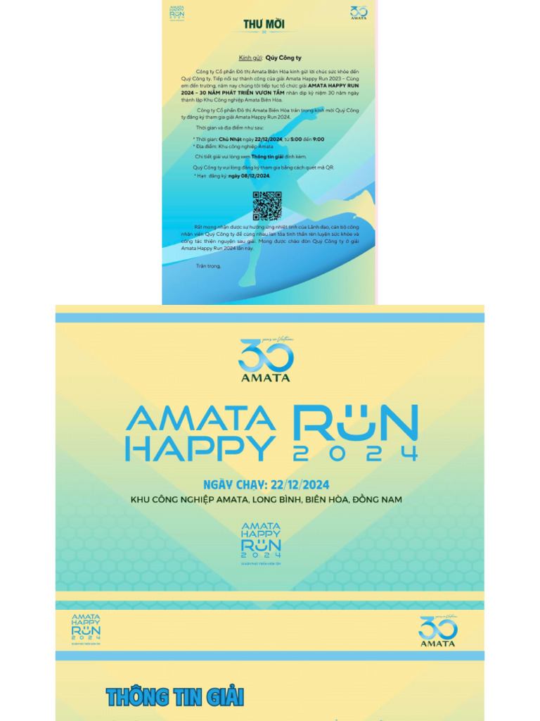 Running Race - Amata Happy Run 2024 | PDF