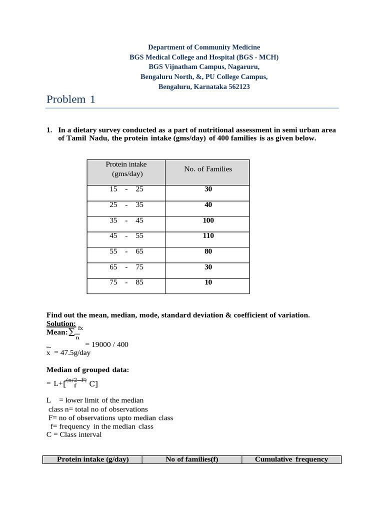 Biostatistics 1 Pdf Standard Deviation Statistical Significance