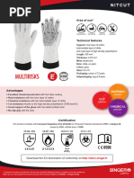 Safety Gloves Specification Matrix | PDF | Risk | Occupational Safety ...