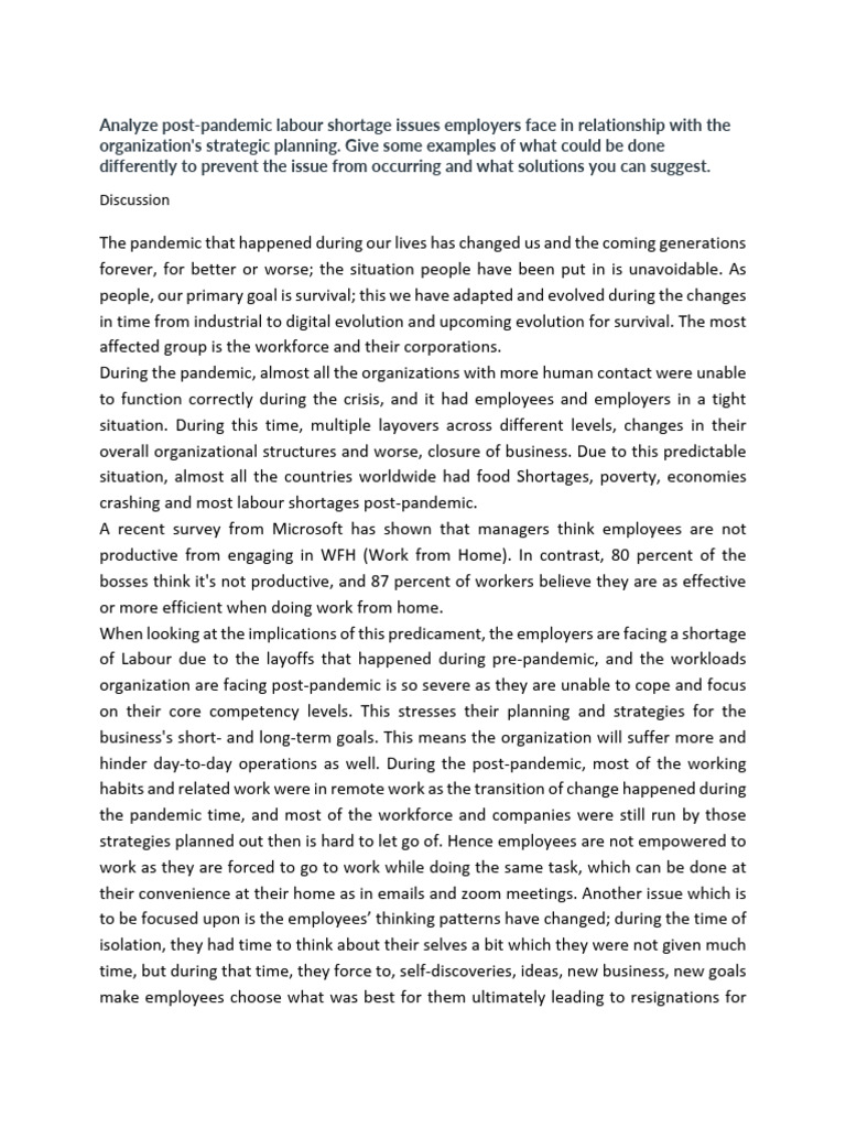 Principles of HRM Assignment 1 - Ledu | PDF | Employment | Employee ...