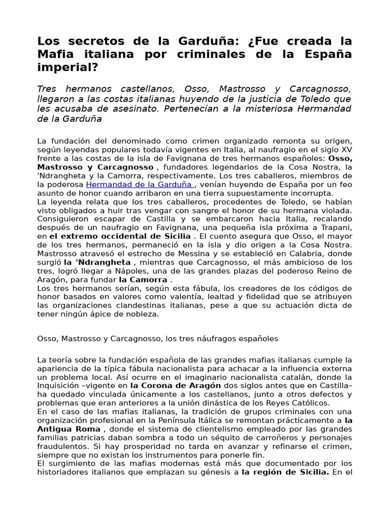 La Garduña (Diario ABC) | PDF