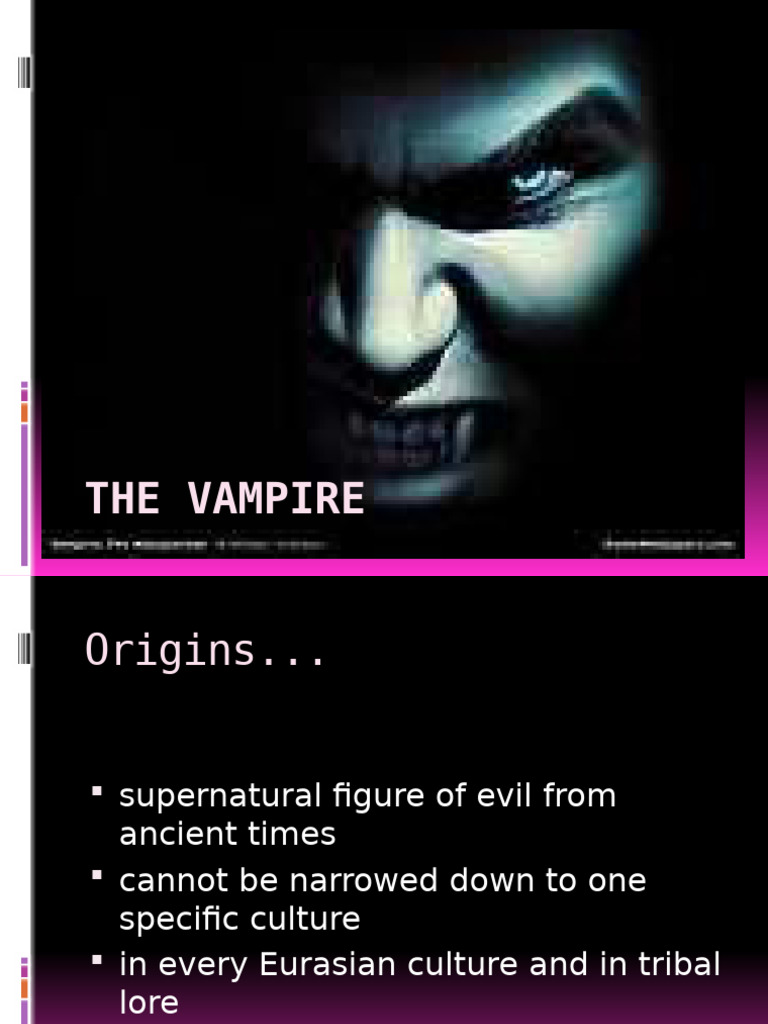 06 - The Vampire | PDF | Vampires | Ghosts