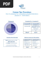 UN Core Competencies Based Interview | PDF | Communication | Planning