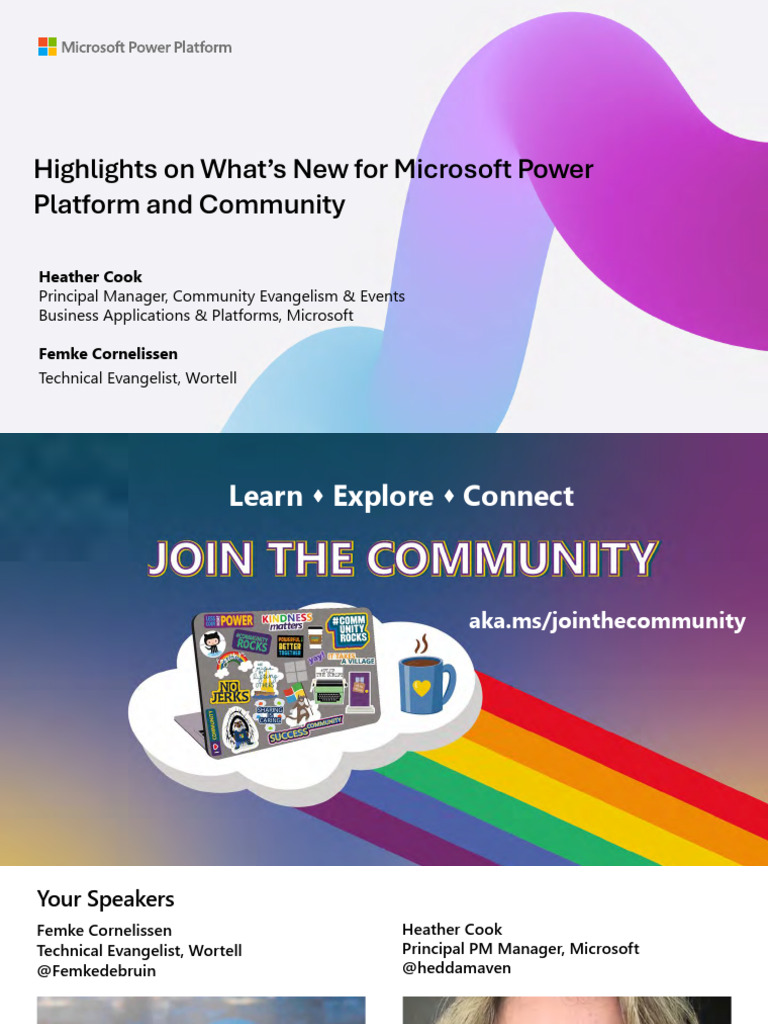 T11 - Highlights On What's New For Microsoft Power Platform and ...