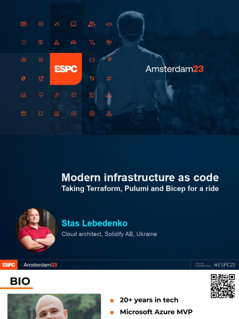 T13 - Modern Infrastructure As Code, or Taking Terraform, Pulumi and Bicep For A Ride. | PDF ...