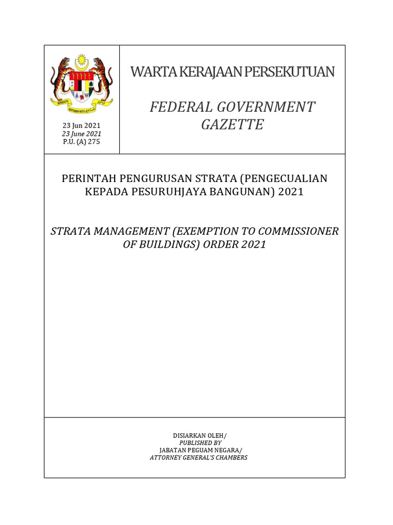 Pua 275 | PDF
