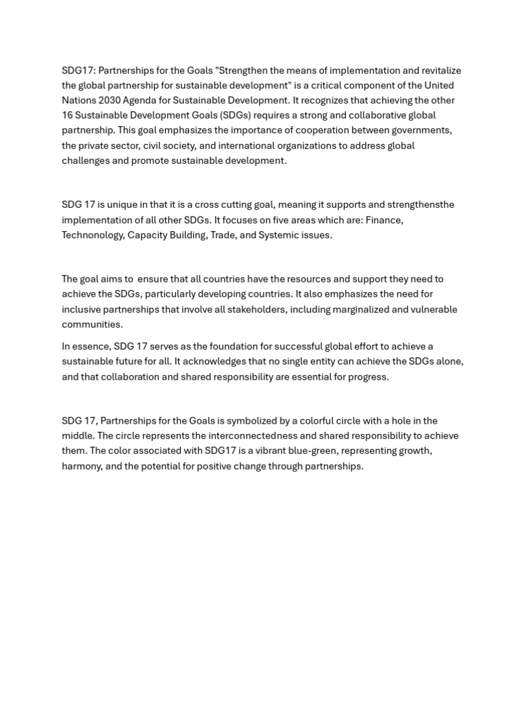 SDG-17 | PDF