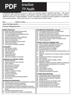 5 Point Safety System Checklist | PDF