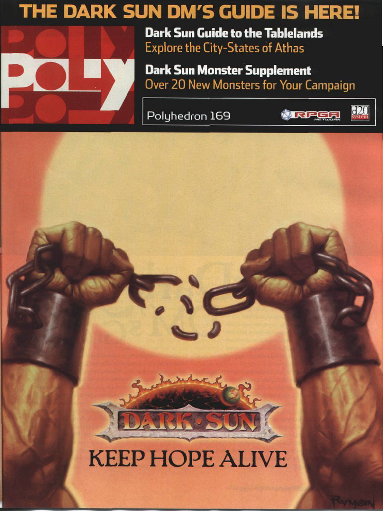 Dungeon 110 - The Dark Sun DM's Guide | PDF