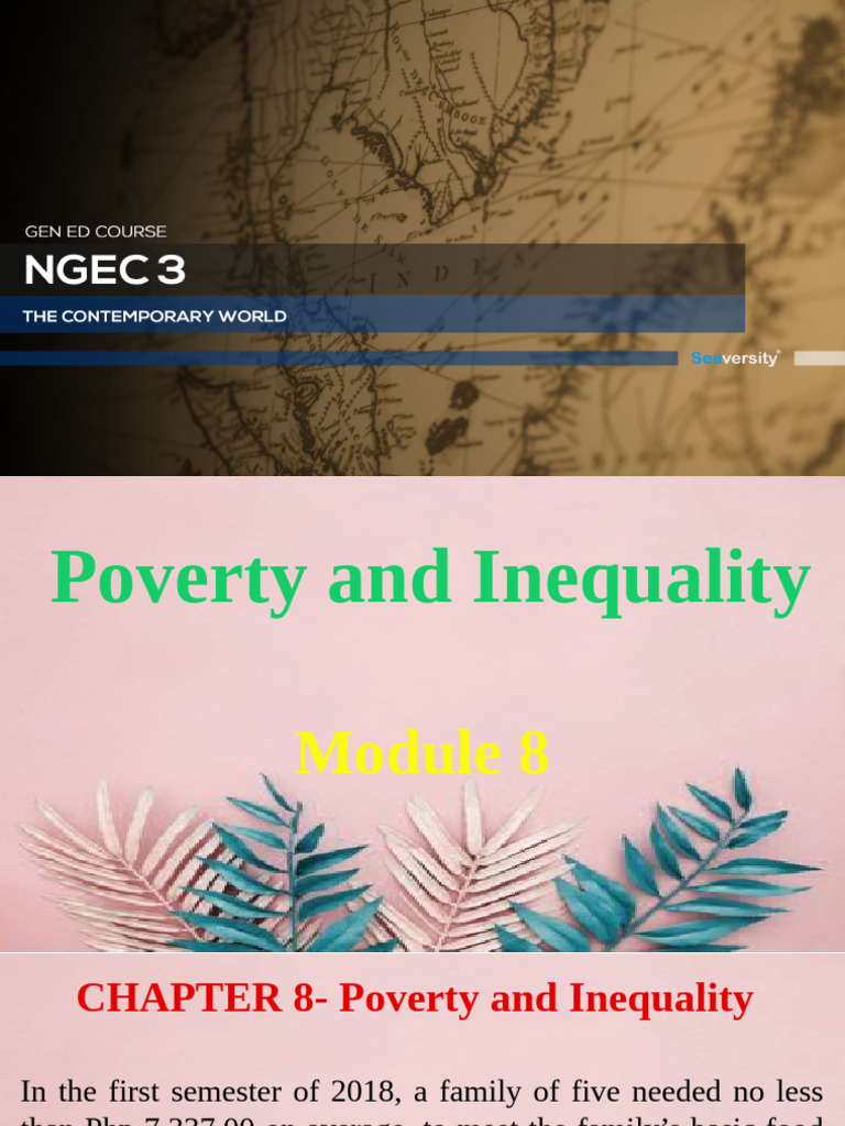Lesson 8 Poverty and Inequality | PDF | Economic Inequality | Discrimination & Race Relations