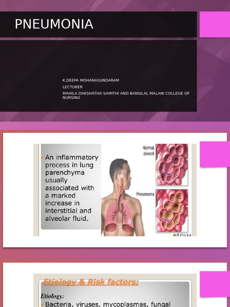 PNEUMONIA | PDF