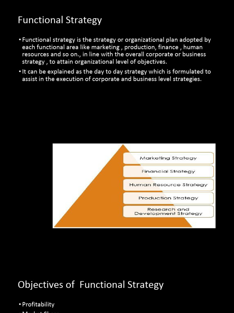 Functional Strategy for Business Success | PDF | Brand | Marketing