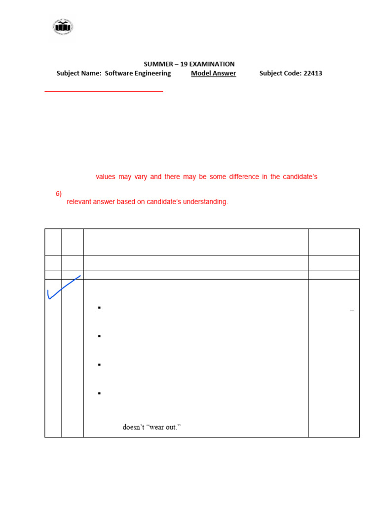 2019 Summer Model Answer Paper (Msbte Study Resources) | PDF | Quality ...