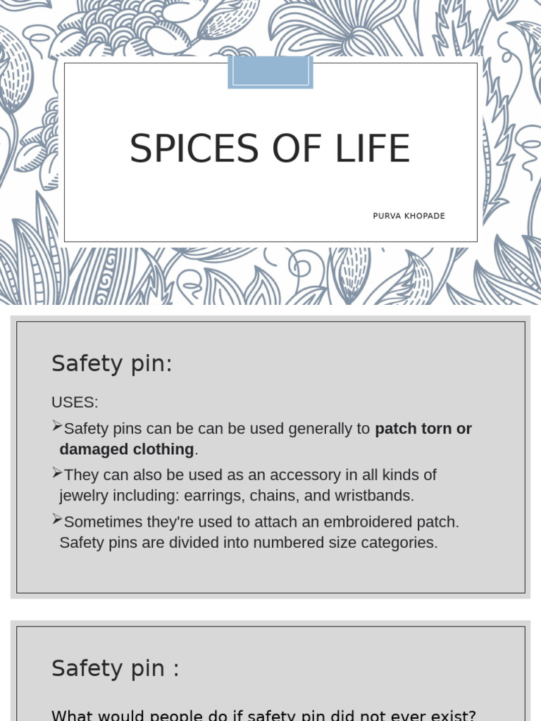 Spices of life | PDF | Watch