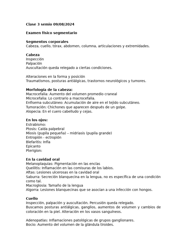 Clase 3 Semio 09 | PDF | Pulmón | Ventrículo (corazón)