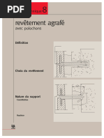 DTU 55.2 Revetements Muraux en Pierre | PDF | Acier inoxydable | Mur
