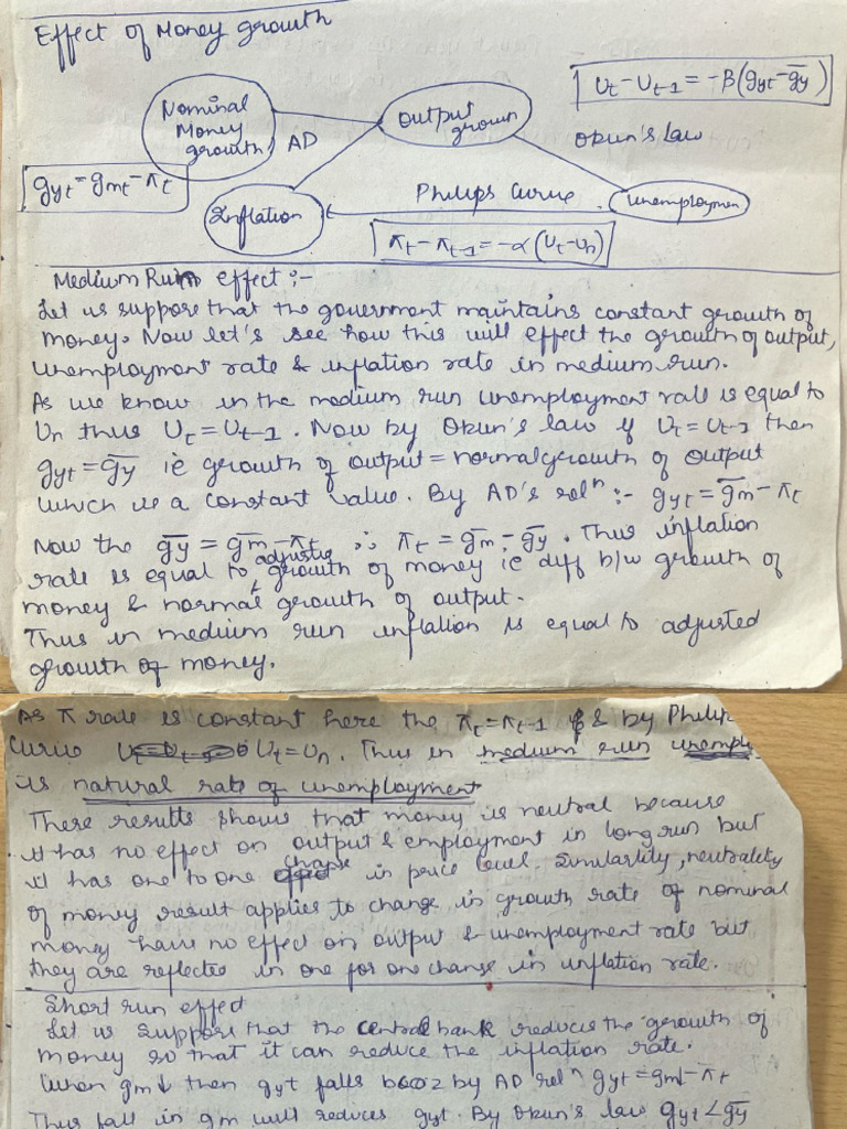 Money Growth, Lucas Critique | PDF