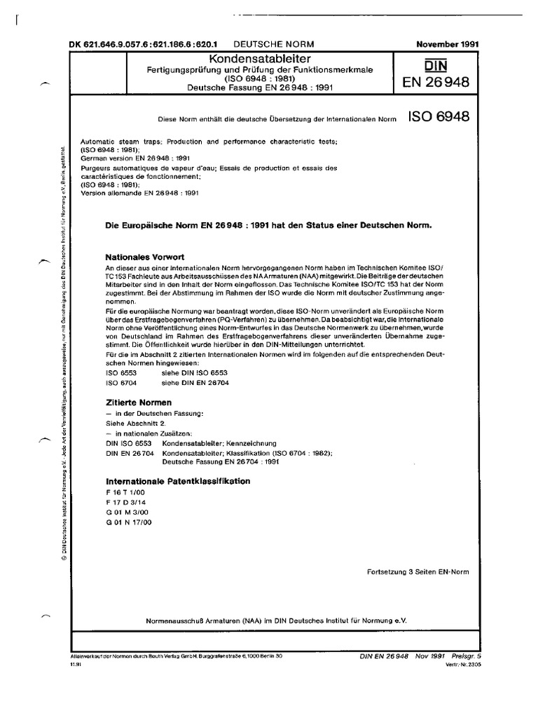 Iso 6948 - 1981 | PDF