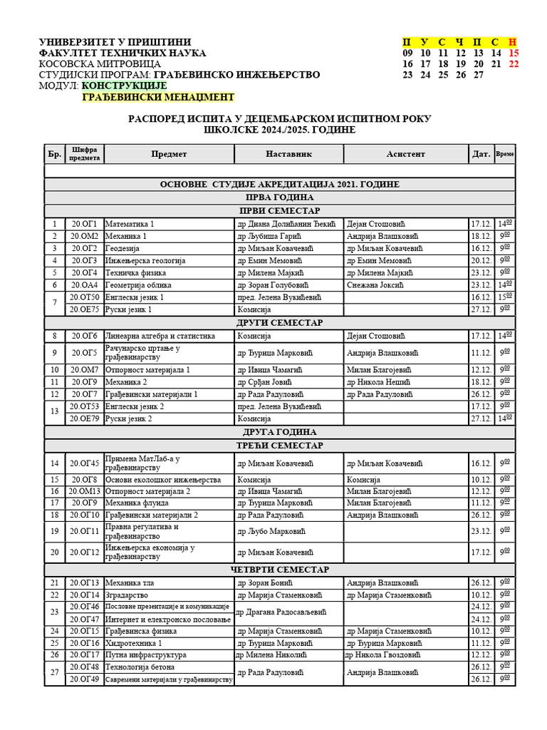 Gradjevina Os Ri 1 | PDF