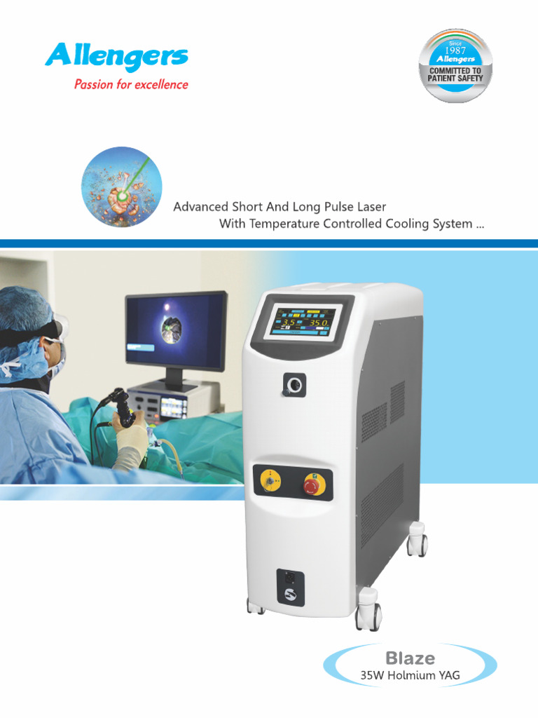 Holmium Laser - Blaze 35 - Allengers Global | PDF