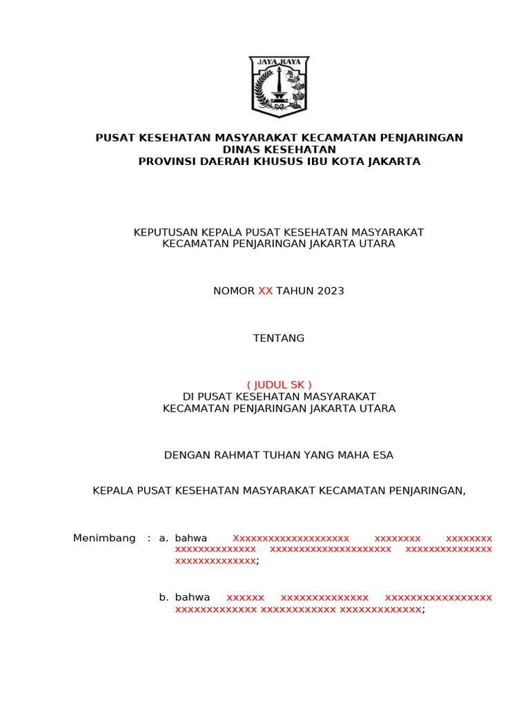 SK xx - 2023 - TEMPLATE | PDF