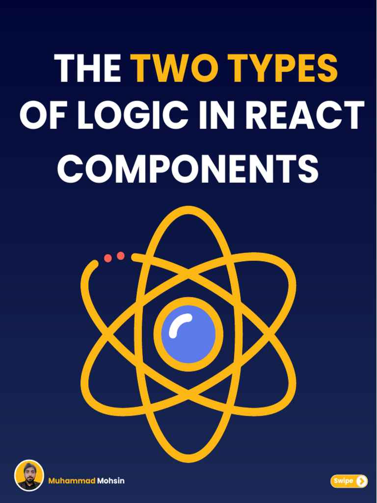 Two types of logic in React Components | PDF
