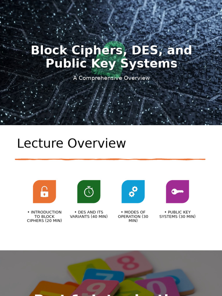 Block - Ciphers - Lecture 5 | PDF | Applied Mathematics | Secrecy