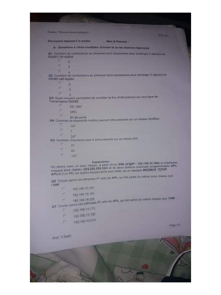 DS RLI خدمو قبل نهار الامتحان | PDF