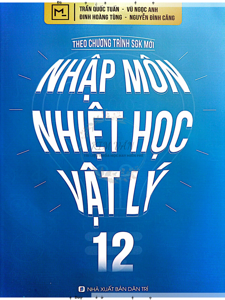 eBook Nhập Môn Nhiệt Học Vật Lý 12, Mapstudy | PDF