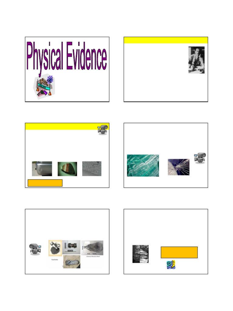 Power of Physical Evidence | PDF | Crime Scene | Forensic Science
