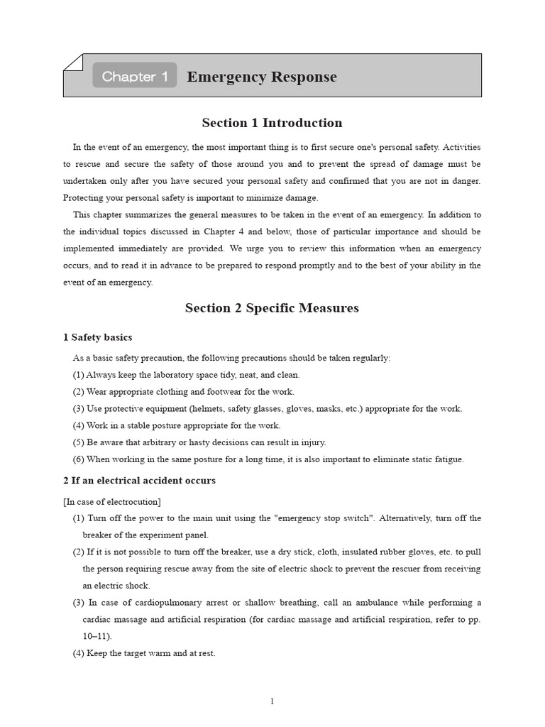 Emergency Response | PDF | Cardiopulmonary Resuscitation | Cardiac Arrest